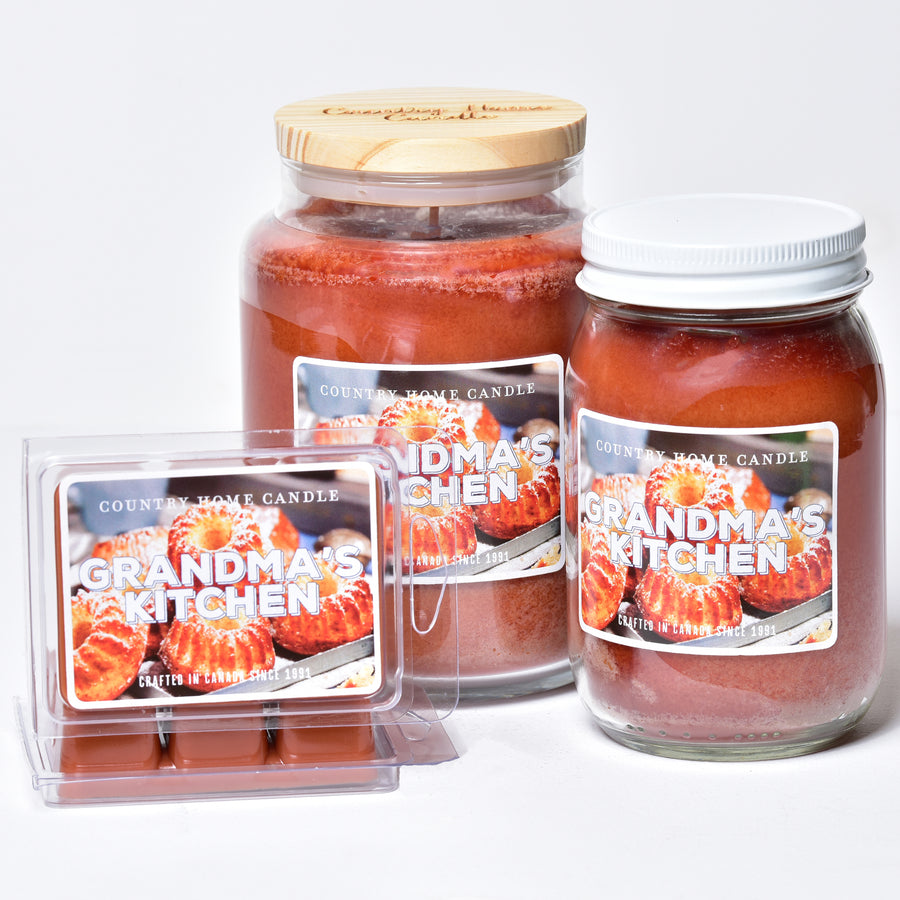 Made in Canada Candles and Wax Melt. Canadian Candle Company