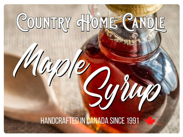 Maple Syrup - Country Home Candle